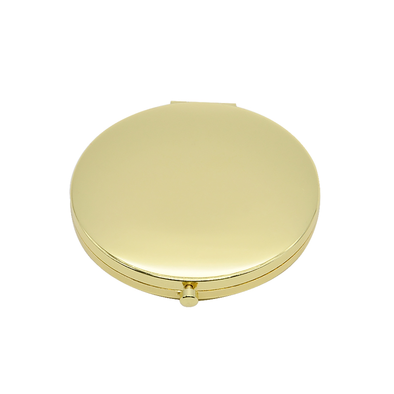 Round Compact Mirror --Gold-Subli-forward