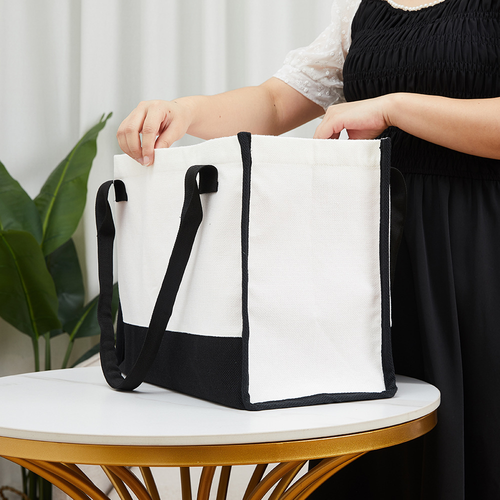 Linen Shopping Bag -Perfect-Subligifts